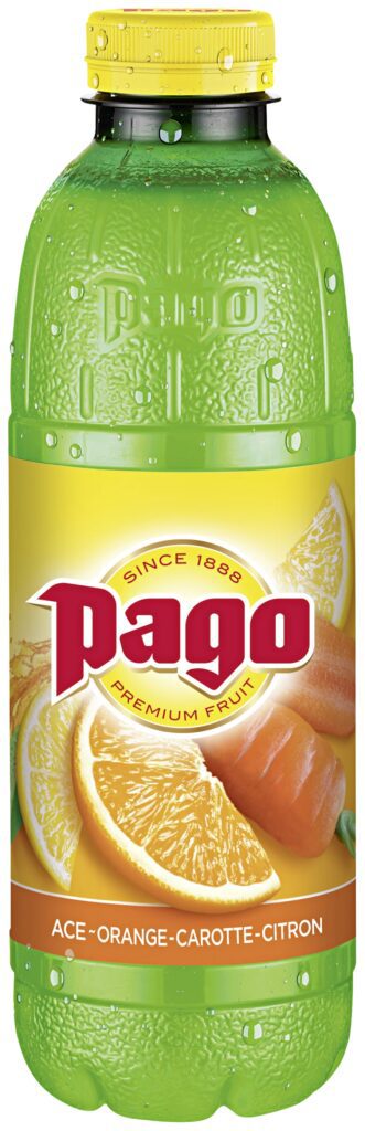 Boisson ACE Pago : orange, carotte, citron - Zounko